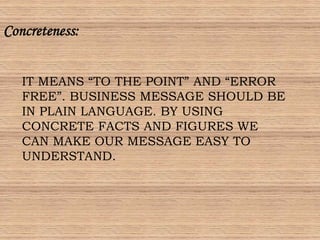 7 cs of communication | PPTX