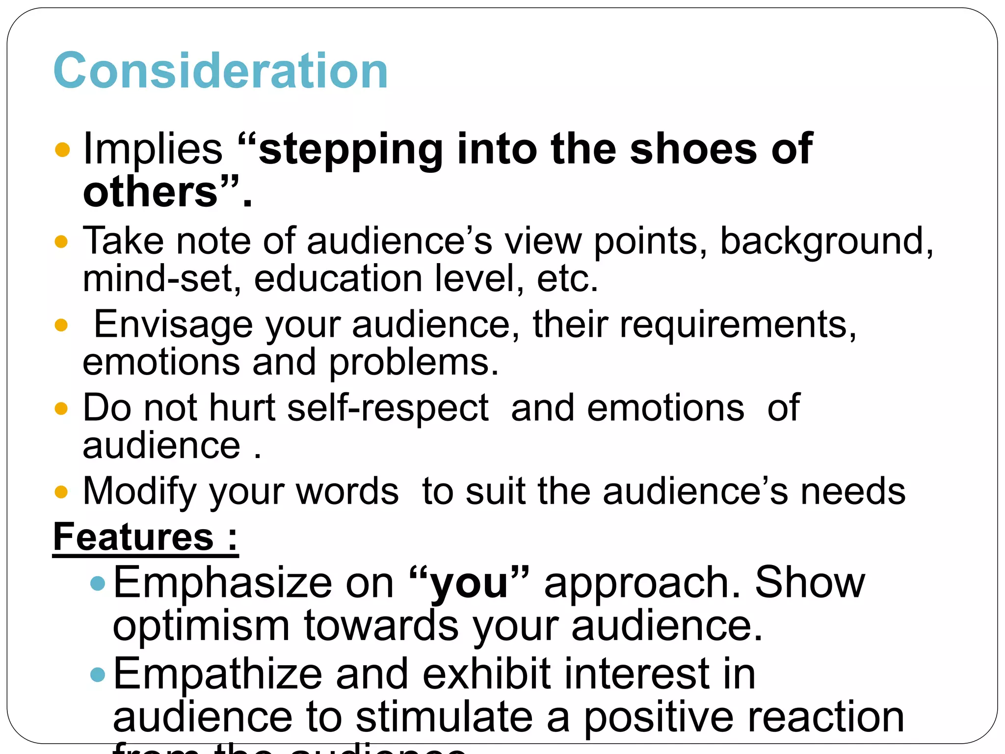 7 c's of communication | PPTX