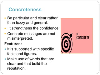 7 c's of communication | PPTX