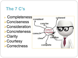 7 c's of communication | PPTX