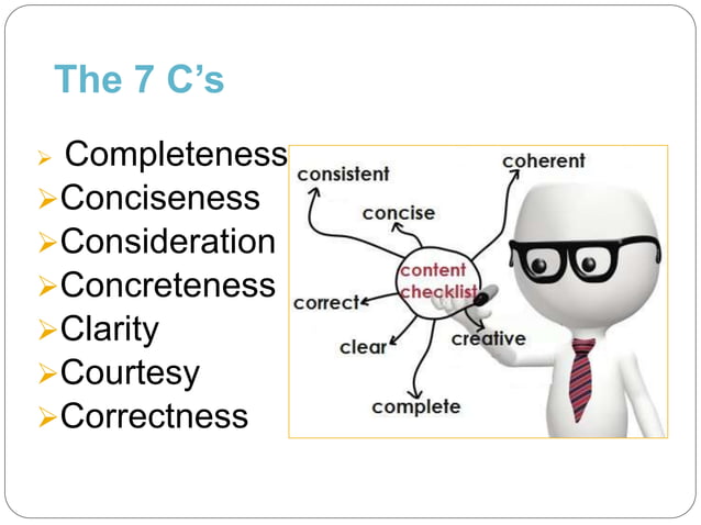 7 c's of communication | PPTX