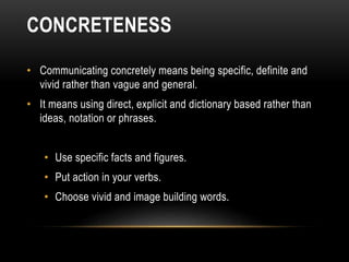 7 cs of communication | PPTX