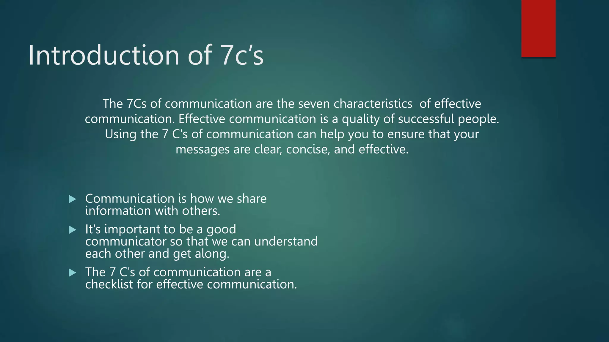 7 C’s of Communication.ALISHBA SIDDIQUE 1004.pptx