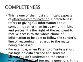 7C’s Of Communication.pptxzjgziyzkysoydoydoydoyd | PPTX