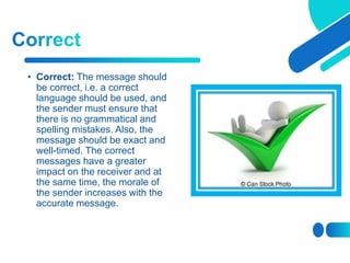 7 c's of communication2 | PPT