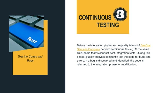 7Cs of Lifecycle of Every DevOps Services Company | PPT