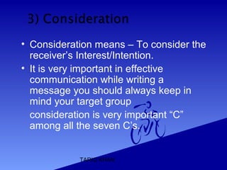 7 c`s of effactive comunication | PPT | Business | Business and Finance