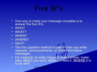 7 c`s of effactive comunication | PPT | Business | Business and Finance