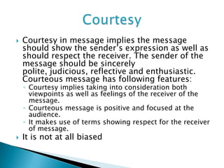 7 C's of effective communication | PPTX