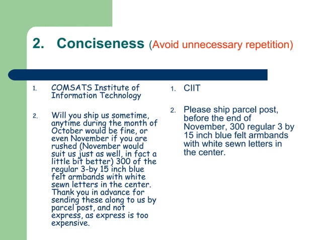 7 c's of effective communication | PPT | Standardized Testing ...