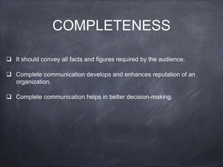 7 c's of effective communication | PPTX