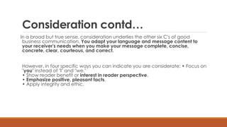 7 cs of effective communication | PPTX