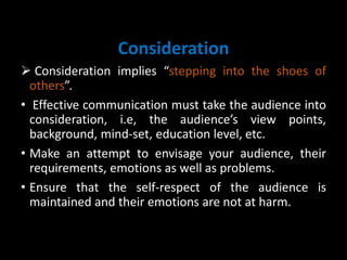 7C's of effective communication | PPT
