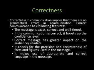 7C's of effective communication | PPT