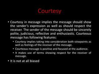 7C's of effective communication | PPT