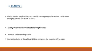 7 c's of effective communication | PPTX