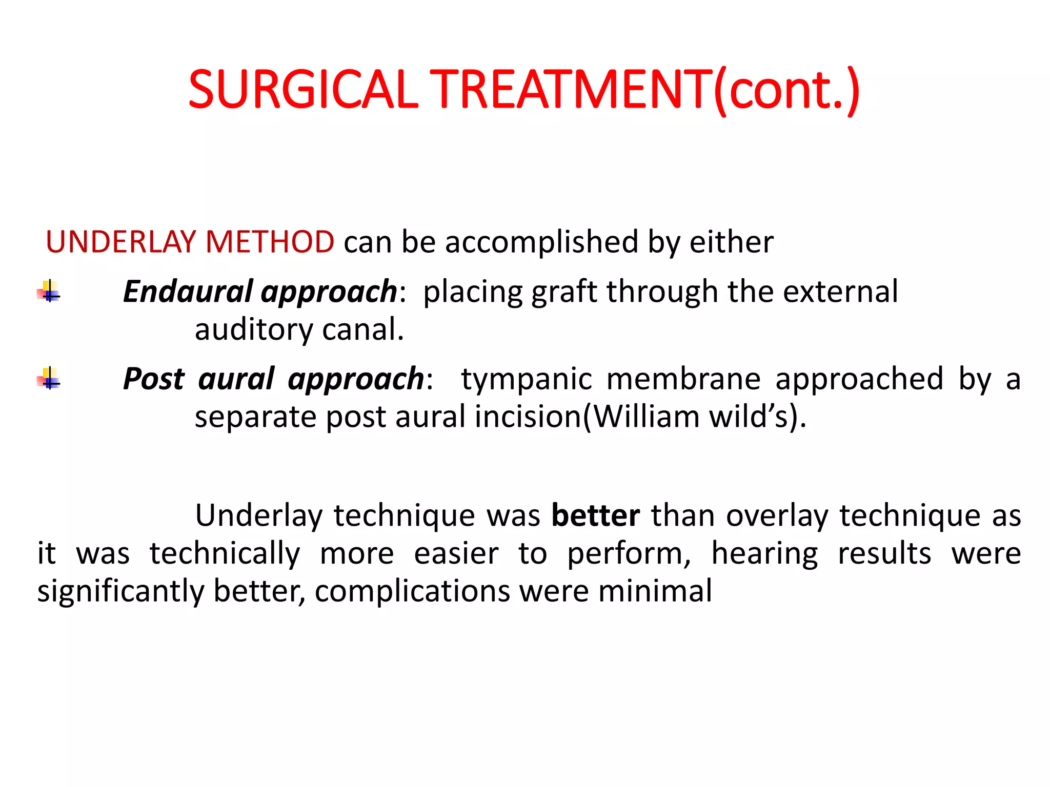 CHRONIC SUPPURATIVE OTITIS MEDIA (TUBOTYMPANIC) | PPT