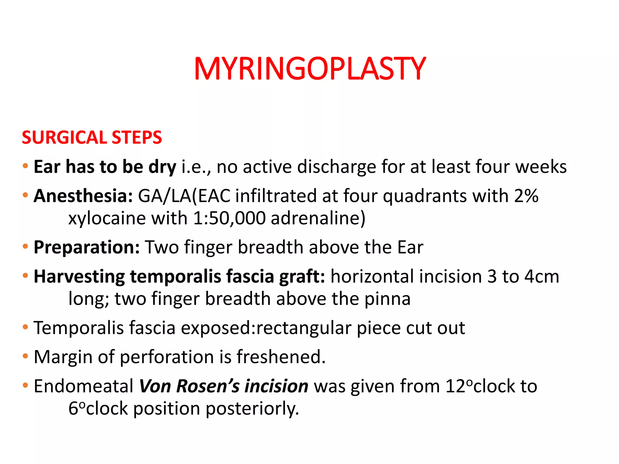 CHRONIC SUPPURATIVE OTITIS MEDIA (TUBOTYMPANIC) | PPT