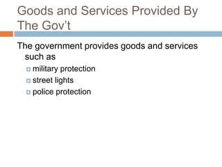 7c sources of govt revenue | PPTX