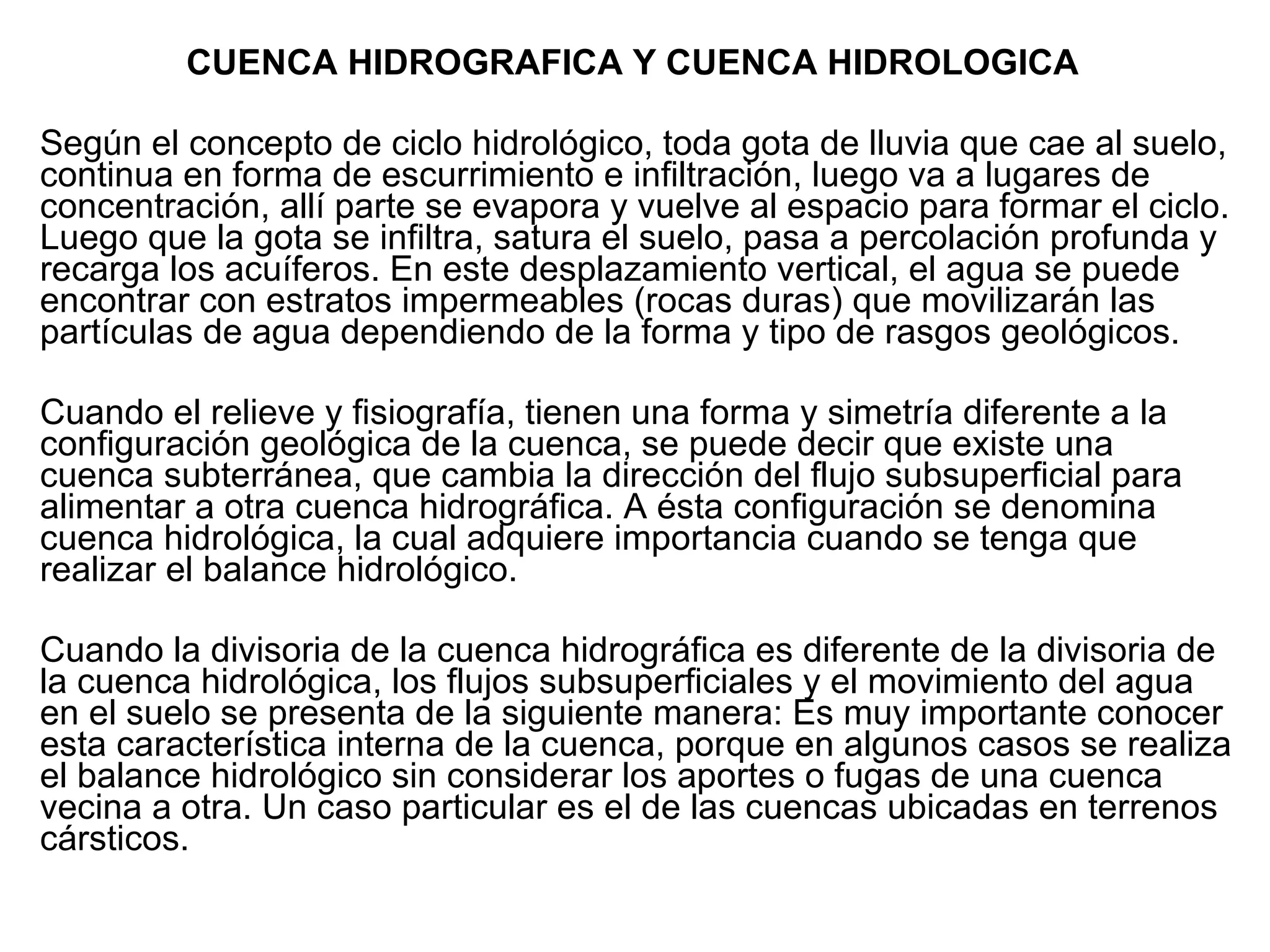7 cuenca hidrografica | PPT