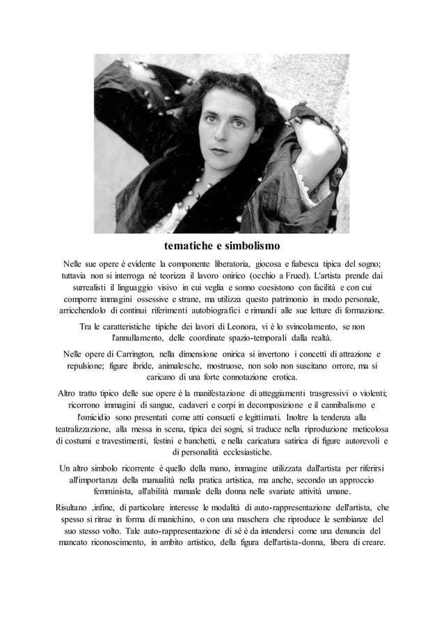 Leonora carrington | DOCX