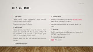 !7 cy312 unit -ii -hsv-mmb | PPT | Infectious Diseases | Diseases and ...