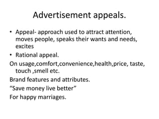 Building of an advertisement | PPTX