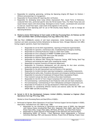 Hammad Ashraf CV | PDF