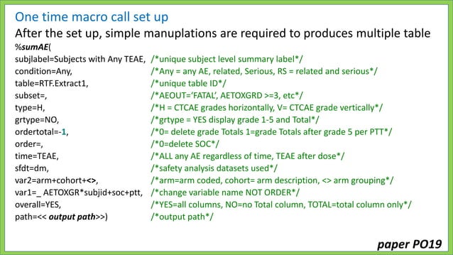 PharmaSUG 2016 _ PO19_V1 | PPTX
