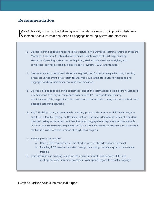 Formal Recommendation Report Final