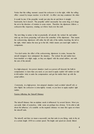 Cynthia Buthelezi Factors Affecting Takeoff Roll | PDF