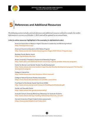 Faculty, Graduate Student, and Postdoctoral Fellow Inclusive Retention ...