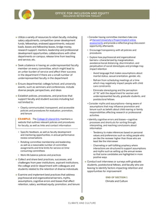 Faculty, Graduate Student, and Postdoctoral Fellow Inclusive Retention ...