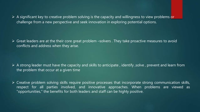 PROBLEM SOLVING PRESENTATION | PPTX