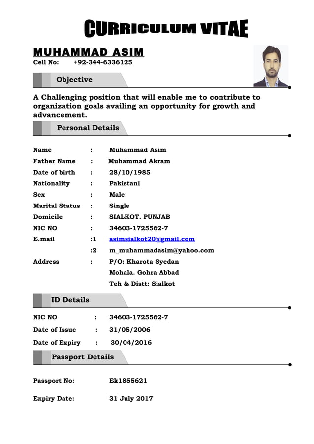 Muhammad Asim | DOC | Business Accounting & Finance | Business