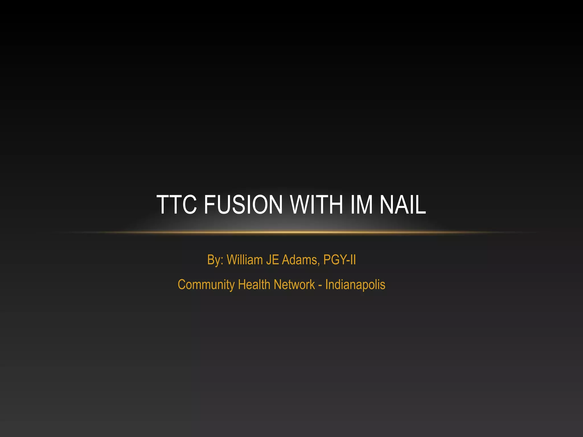 TTC Fusion update | PPT