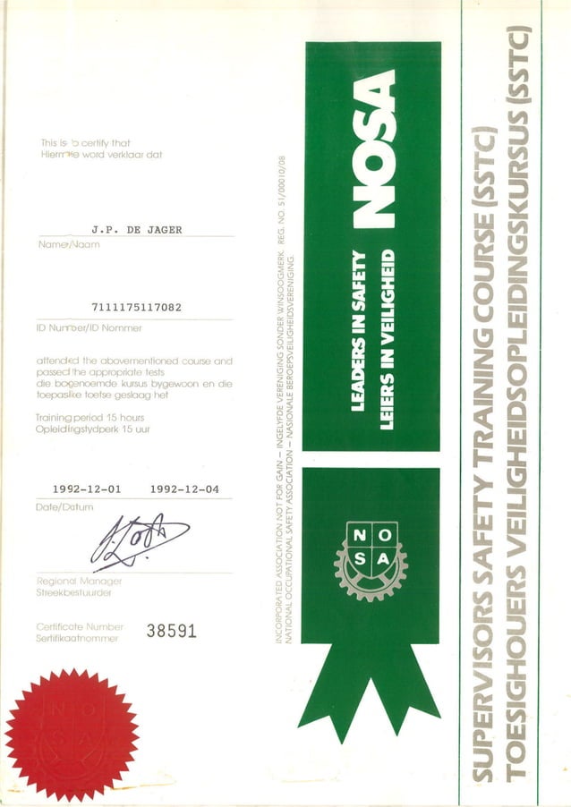 CERTIFICATE FOR ARTISANS | PDF