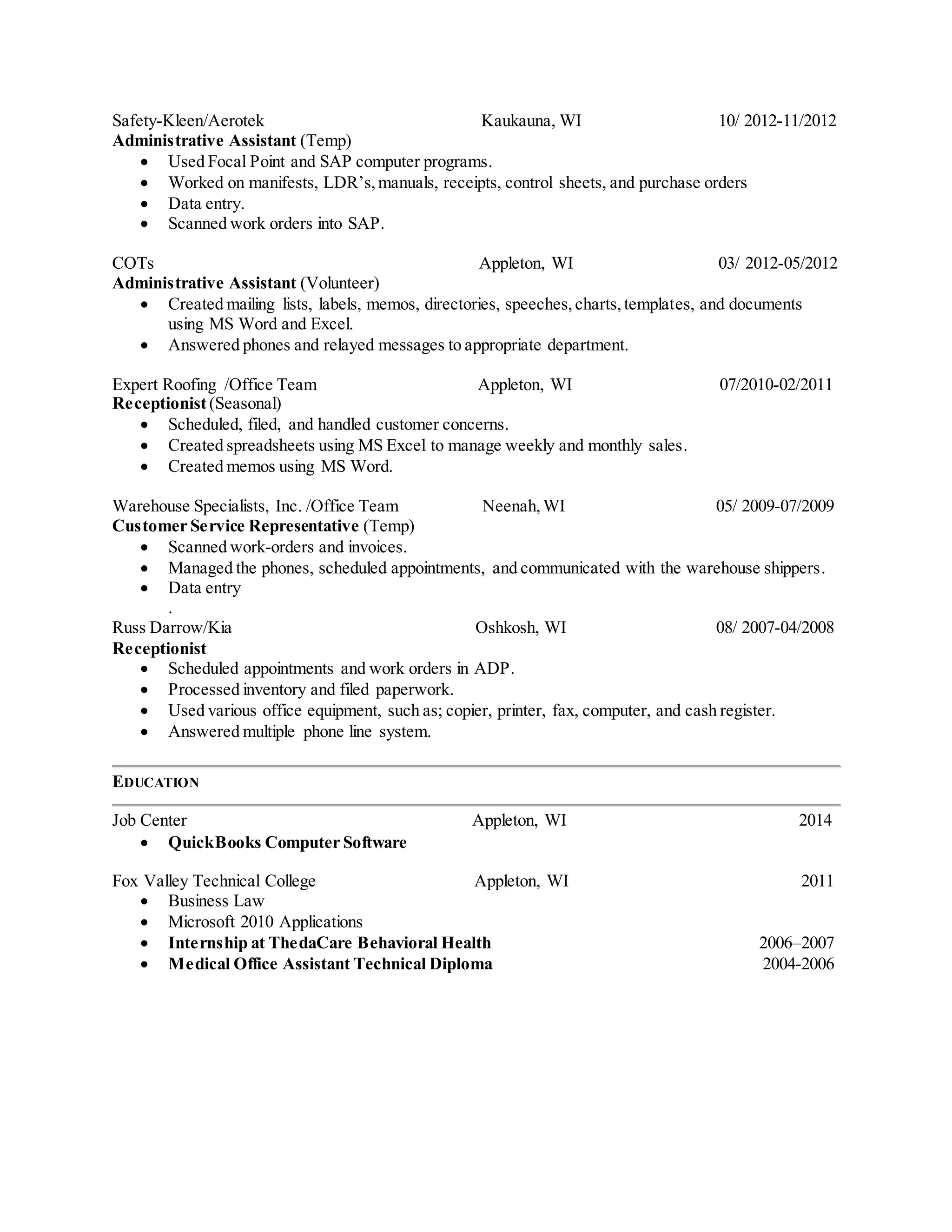 MichelleGierkeResume | PDF