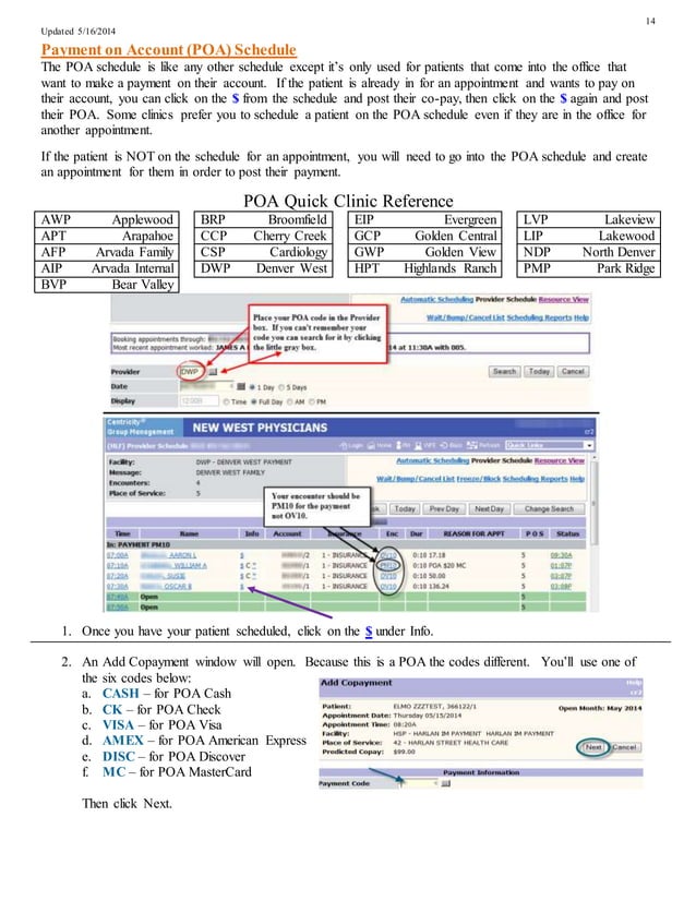 Centricity & Allscripts Trainin Manual Updated | DOCX | Health ...