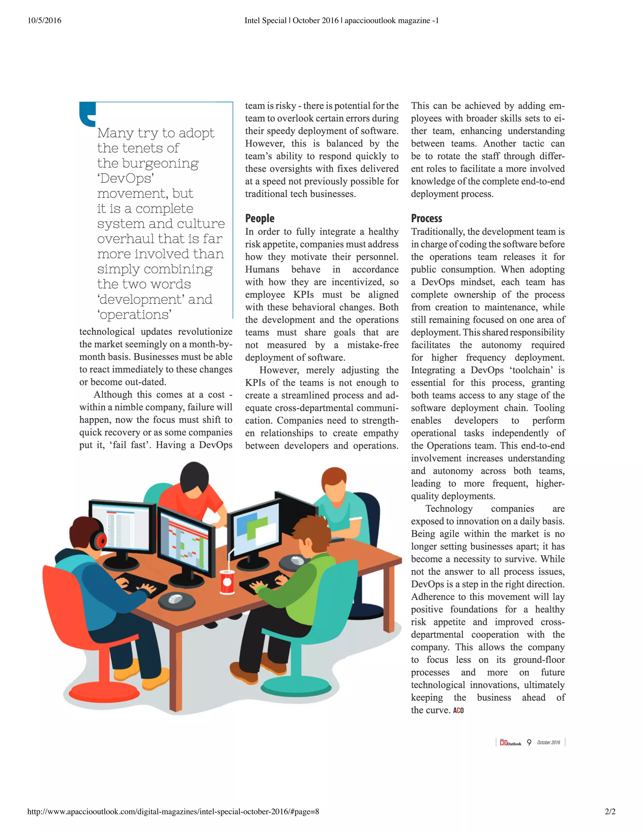 DevOps - APAC CIO OUTLOOK | PDF