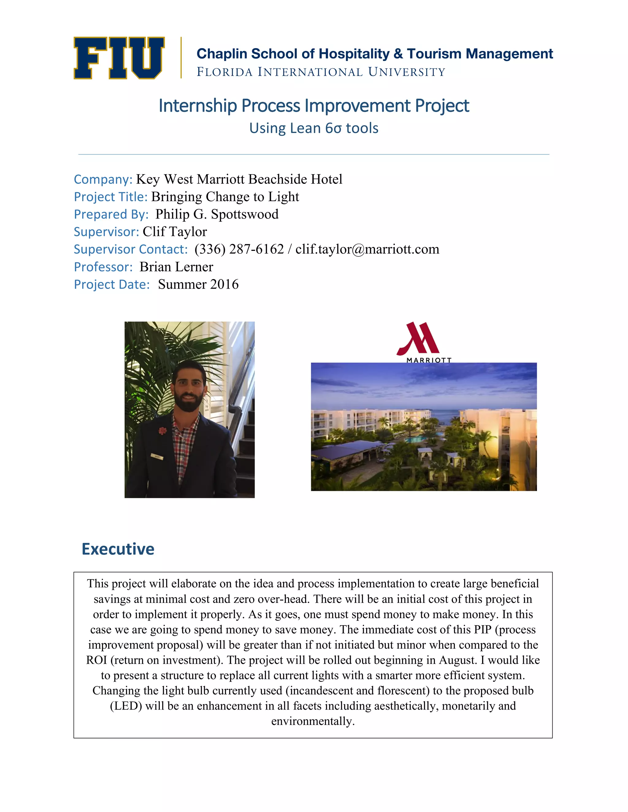 Process Improvement Project official | PDF
