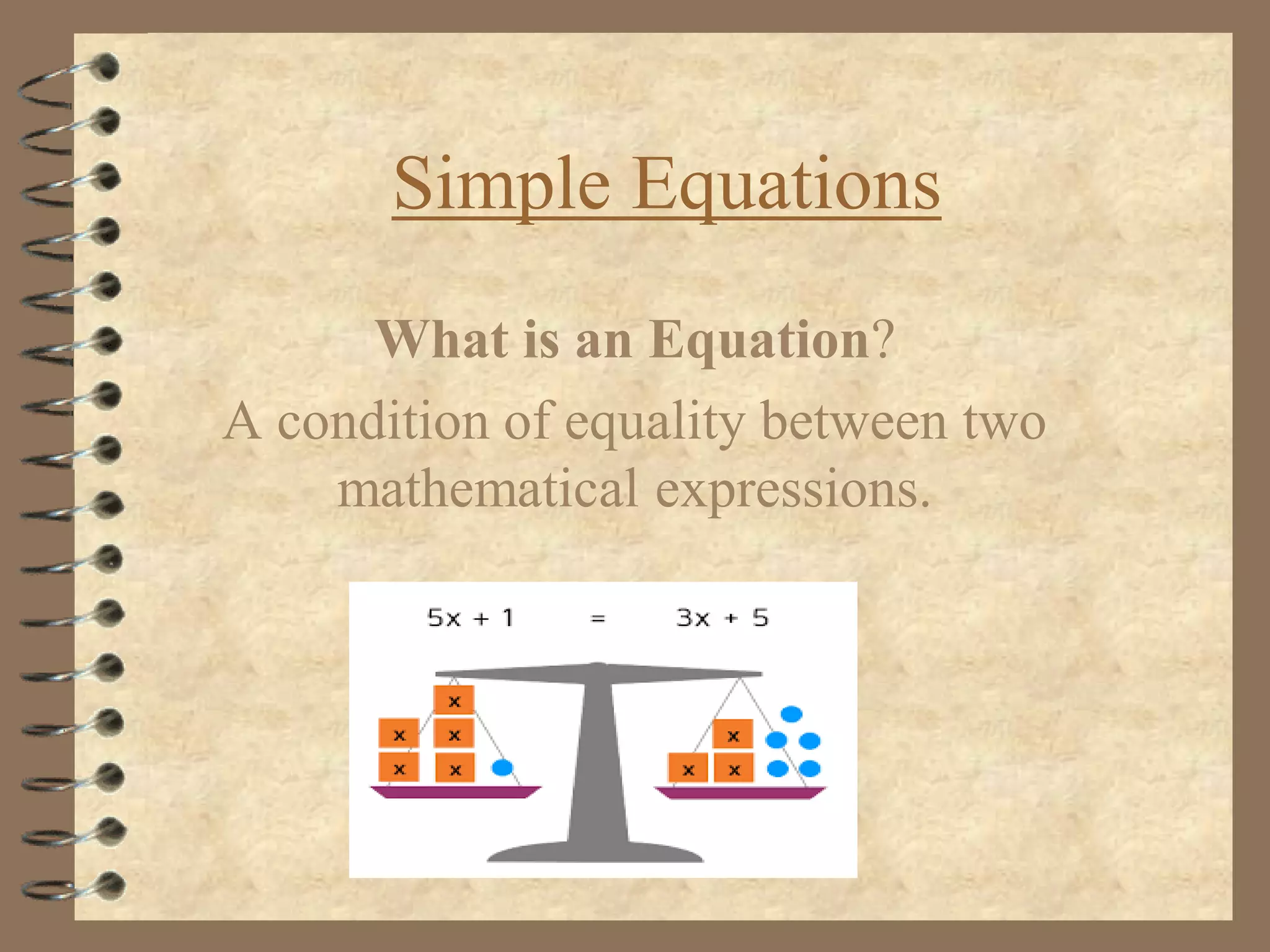 Simple equations | PDF
