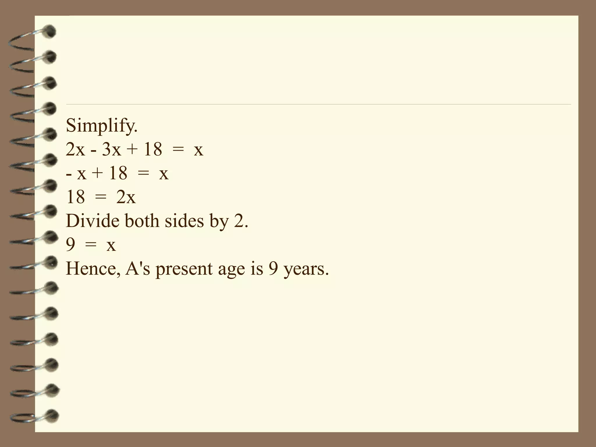 Simple equations | PDF