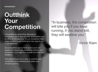 Outthink Your Competition | PDF