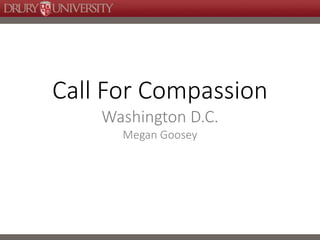 Call For Compassion | PPTX