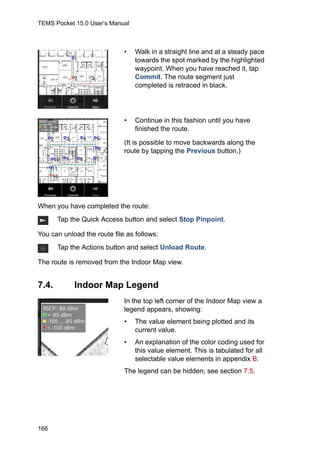 Extract 1 from TEMS Pocket 15.0 User's Manual | PDF