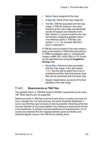Extract 1 from TEMS Pocket 15.0 User's Manual | PDF