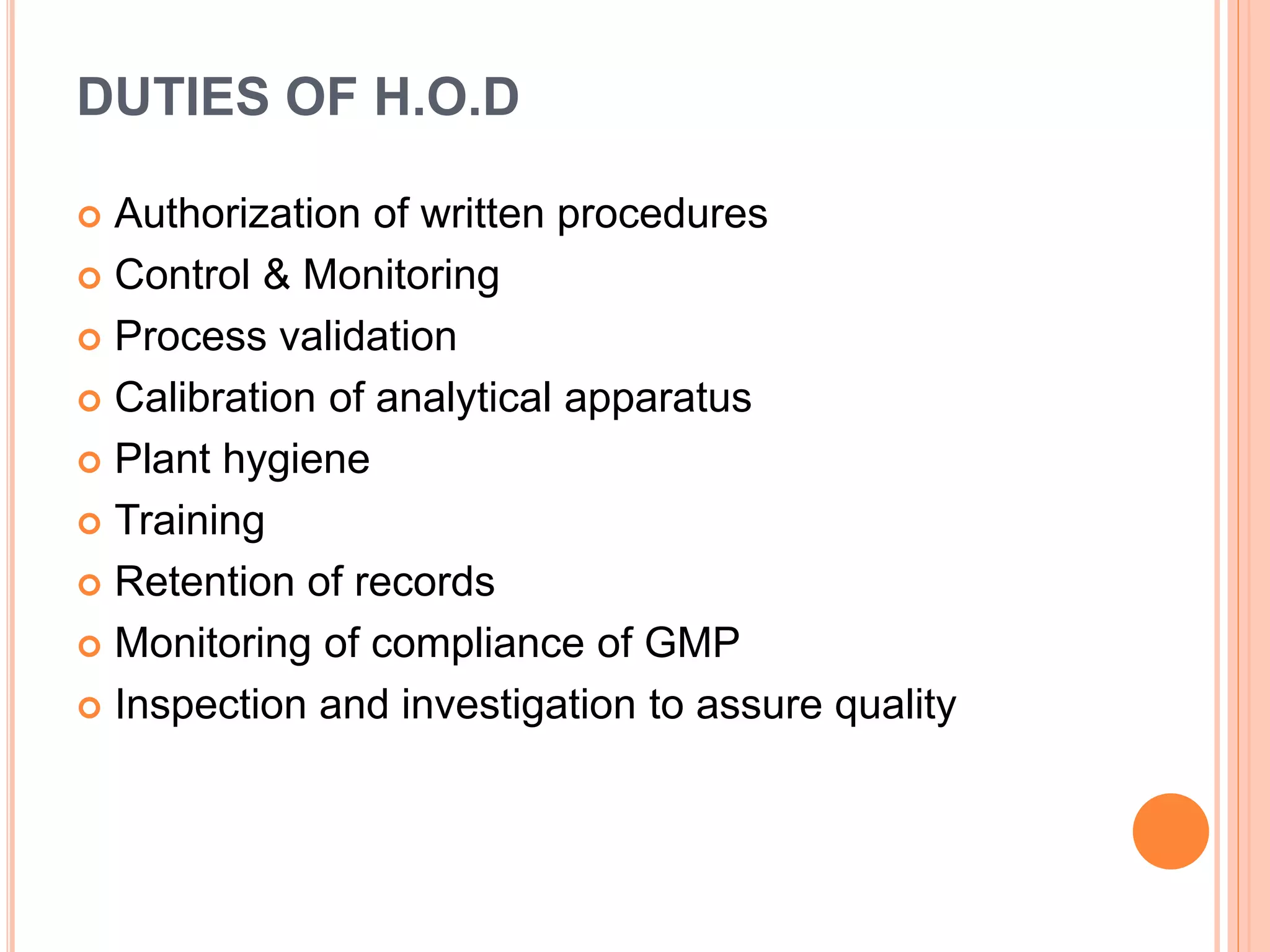 Quality & GMP Presentation | PPTX