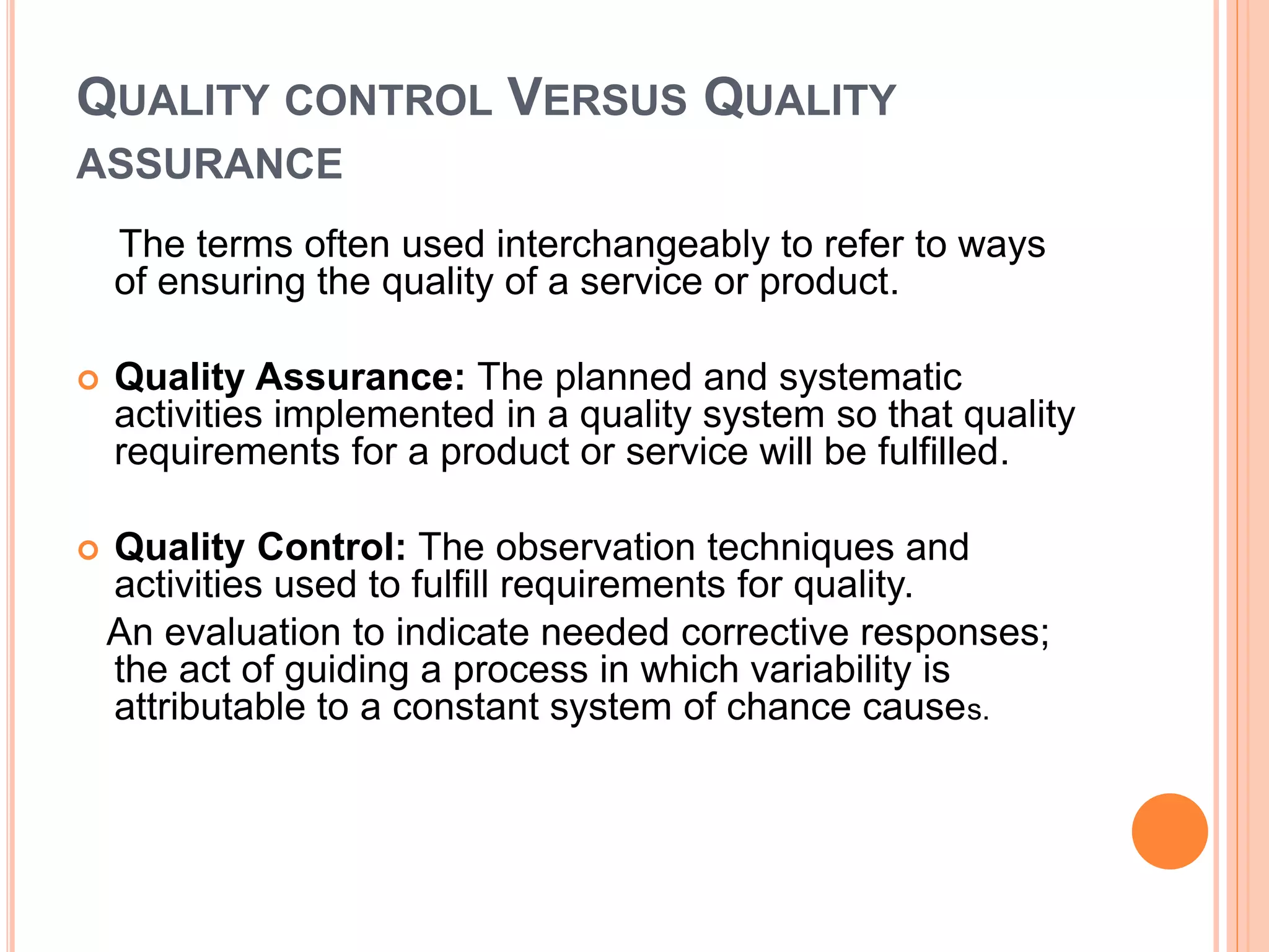 Quality & GMP Presentation | PPTX