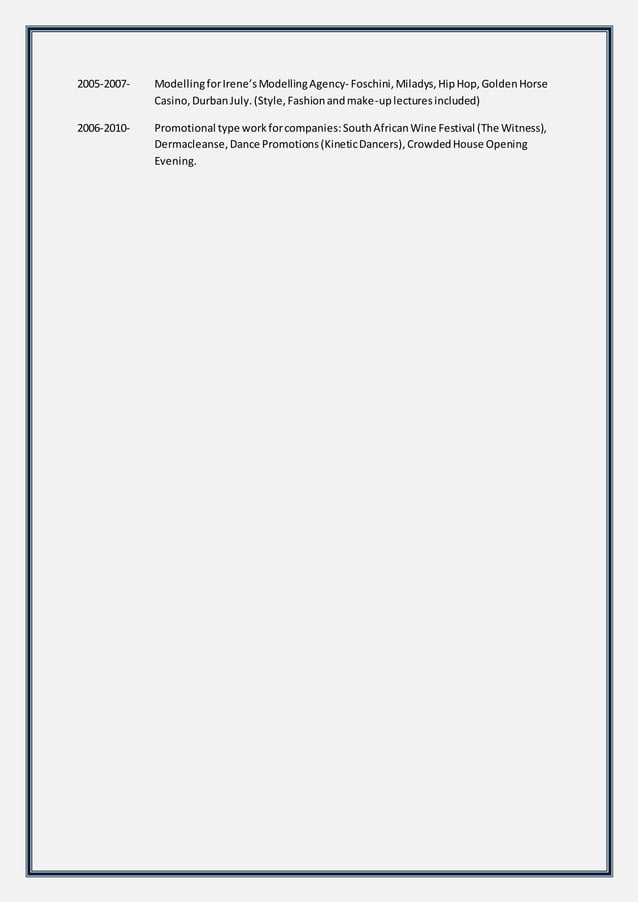 cv kim | DOCX | Style & Fashion